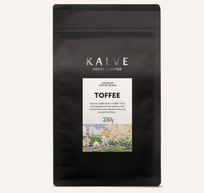 Kalve coffee, kafijas pupiņas “Toffee”, 250g – DabaDaba