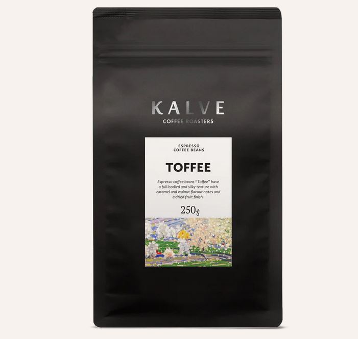 Kalve coffee, kafijas pupiņas “Toffee”, 250g – DabaDaba