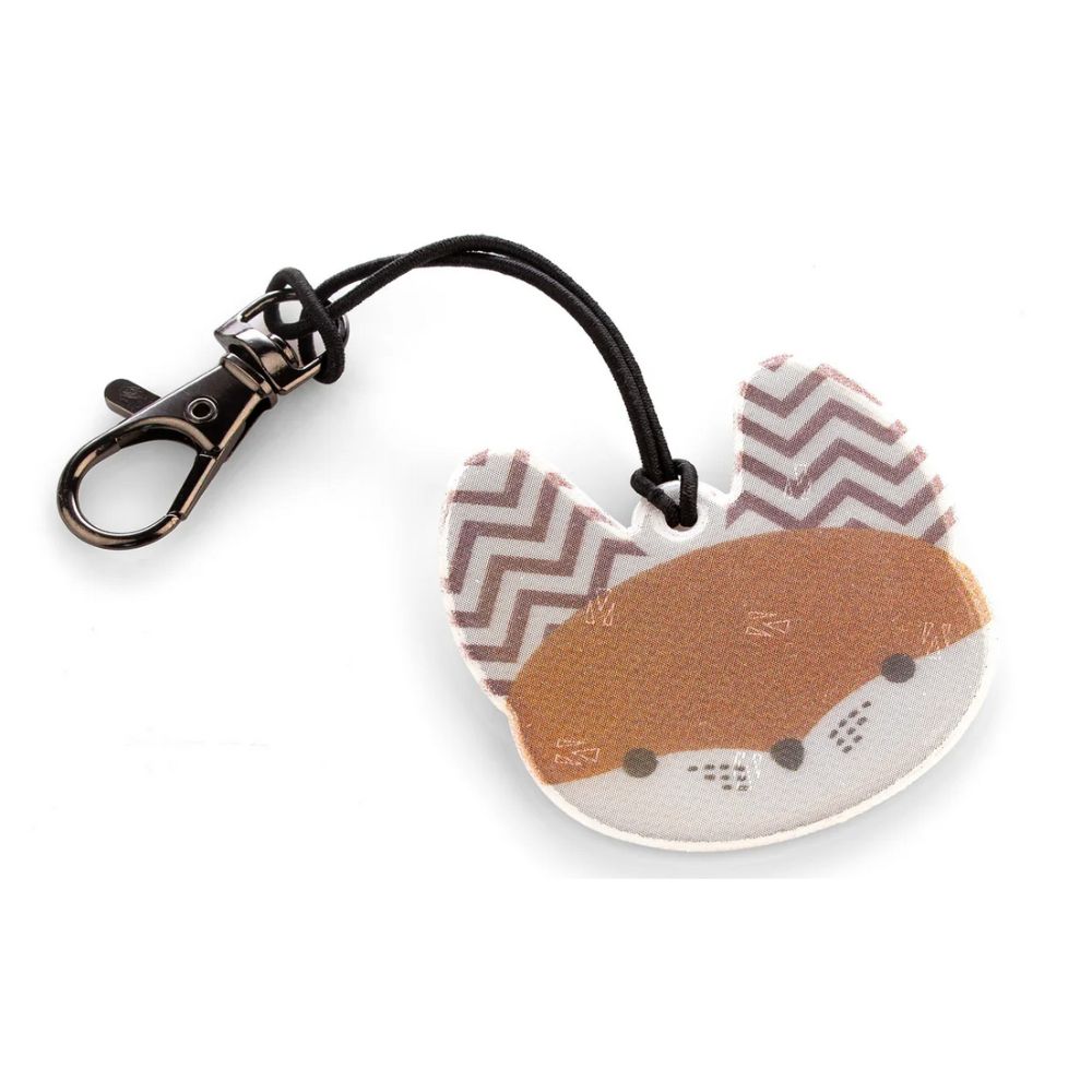 Tutas lietas, piekariņš-atstarotājs ar Lapsas un Feneka attēlu – DabaDaba