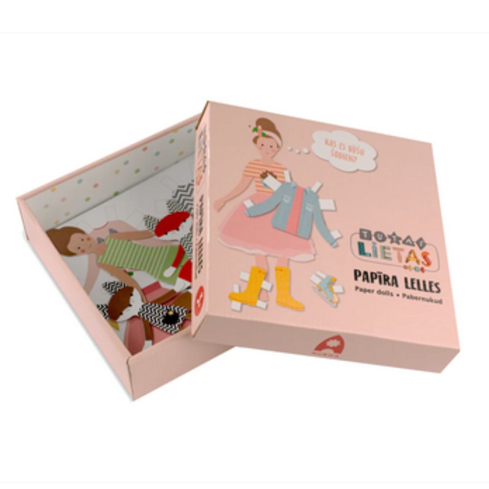 Tutas lietas, papīra lelles – DabaDaba