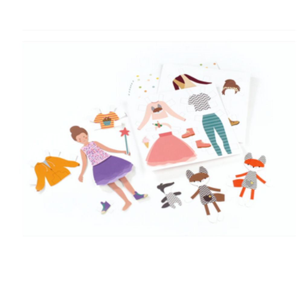 Tutas lietas, papīra lelles – DabaDaba