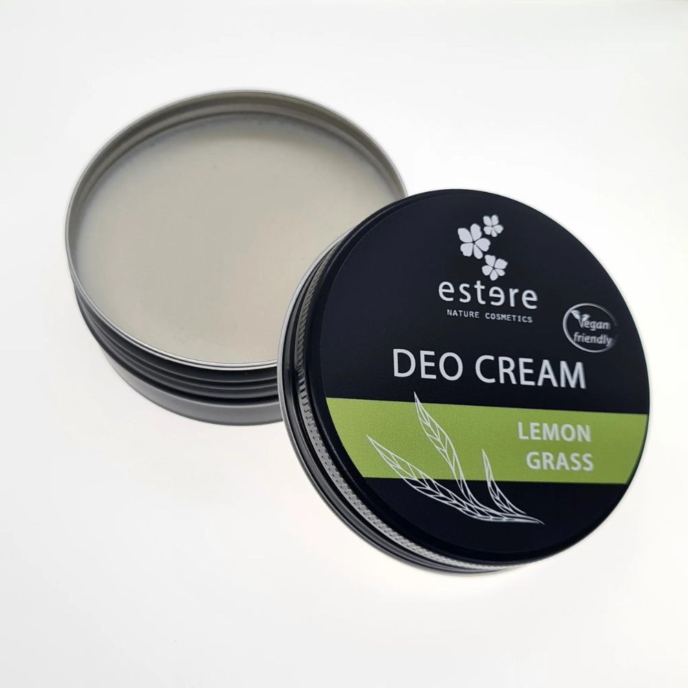 Estere Cosmetics, krēmveida dezodorants ar citronzāles aromātu, 55g ...