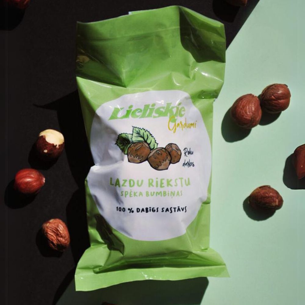 Lieliskie gardumi, gardums “Lazdu riekstu spēka bumbiņas”, 70g – DabaDaba