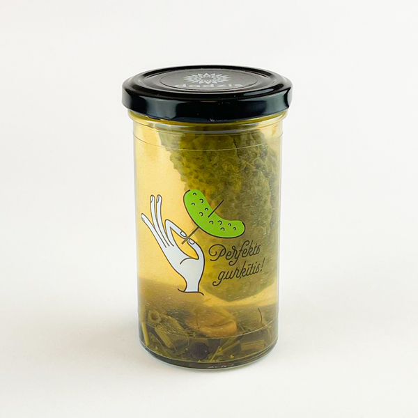 Dadzis, marinēts gurķis burkā, “Perfekts gurķītis!” – DabaDaba