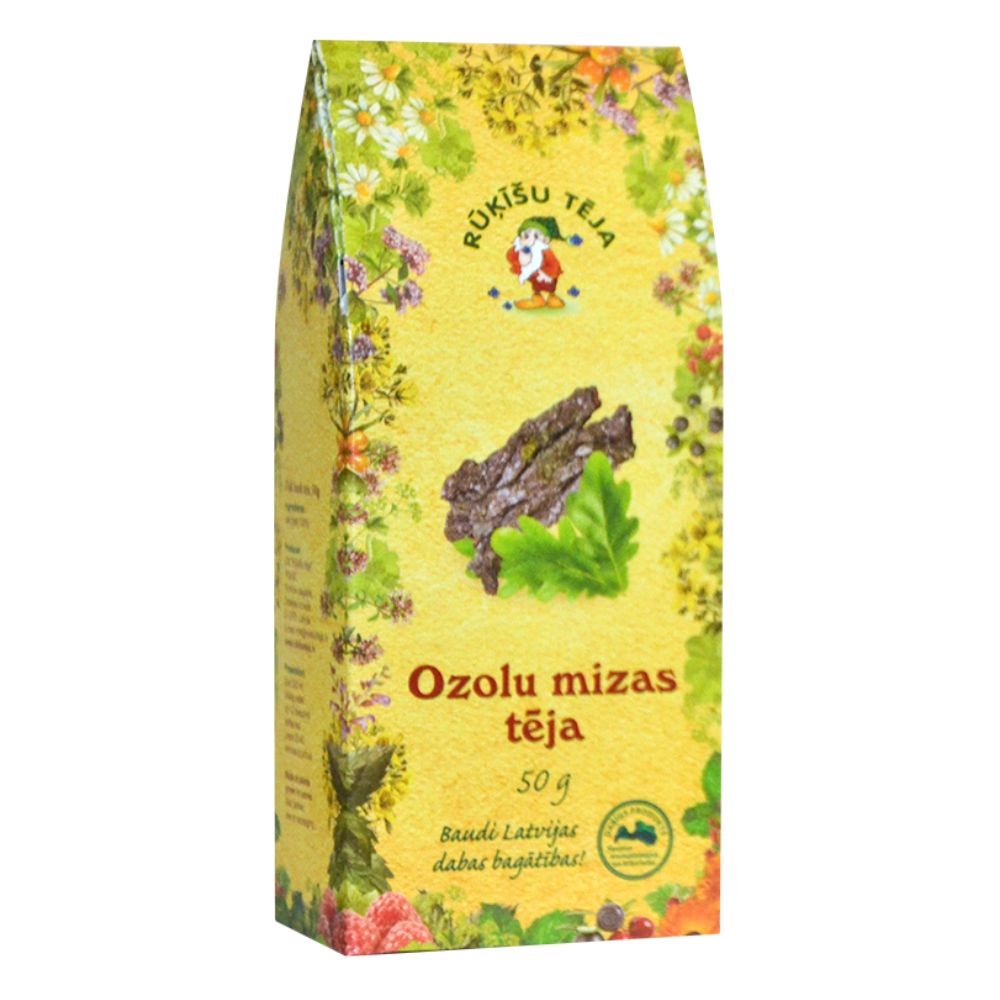 Rūķīšu tējas, ozola mizu tēja, 50g – DabaDaba